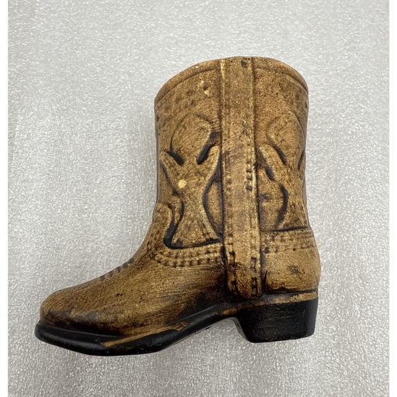 Kitchen | Vintage Ceramic Western Cowboy Boot Figurine Toothpick Holder ...